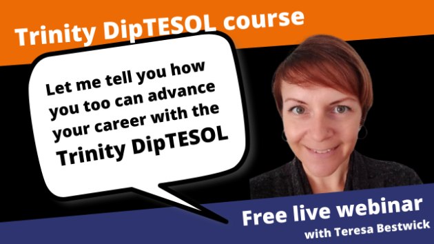 Free Trinity DipTESOL Webinar • Oxford TEFL